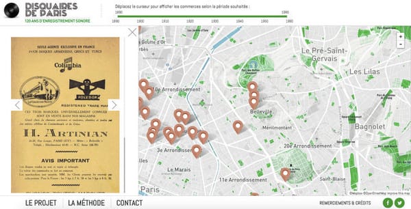 Fun Maps: The Lost Record Stores of Paris - Untapped New York