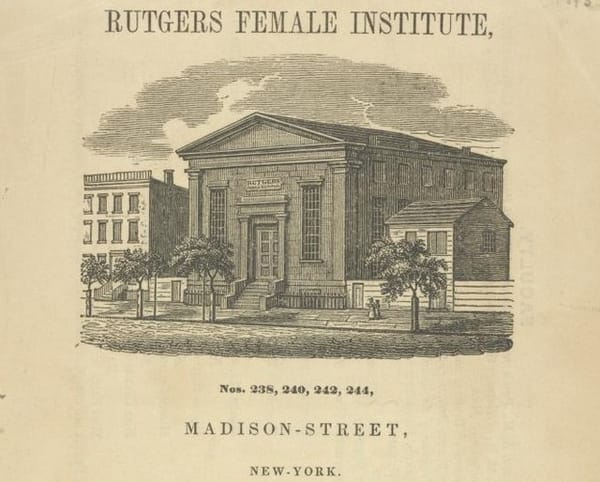 NYC's Forgotten Rutgers Female College on 5th Avenue, Harlem and Lower ...