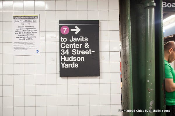 Photos of New 7 Line Extension Subway Station at Hudson Yards NYC ...