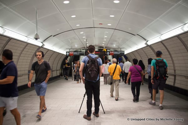 Photos of New 7 Line Extension Subway Station at Hudson Yards NYC ...