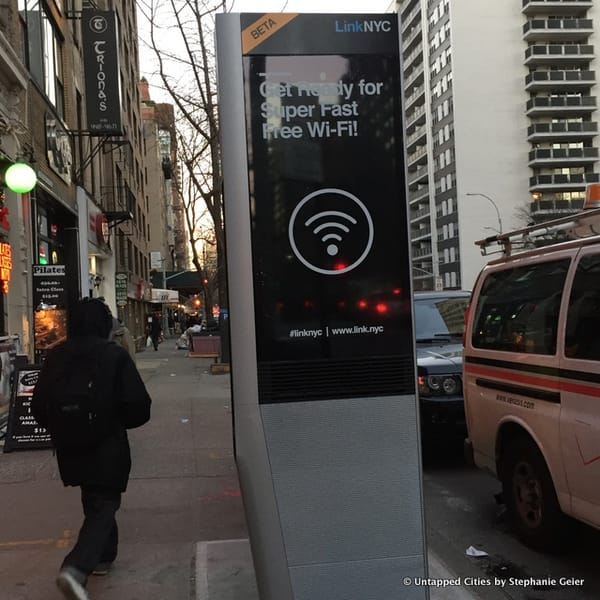 The First Of NYC's Free Wi-Fi LinkNYC Kiosks Appear in Manhattan - Untapped New York