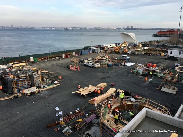 First Pieces of New York Wheel Are Installed on Staten Island [Photos ...
