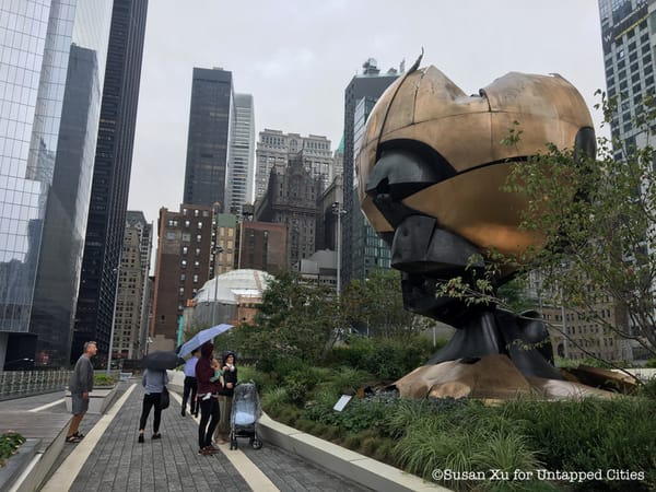First Glimpse at Koenig Sphere After Its Return to World Trade Center ...