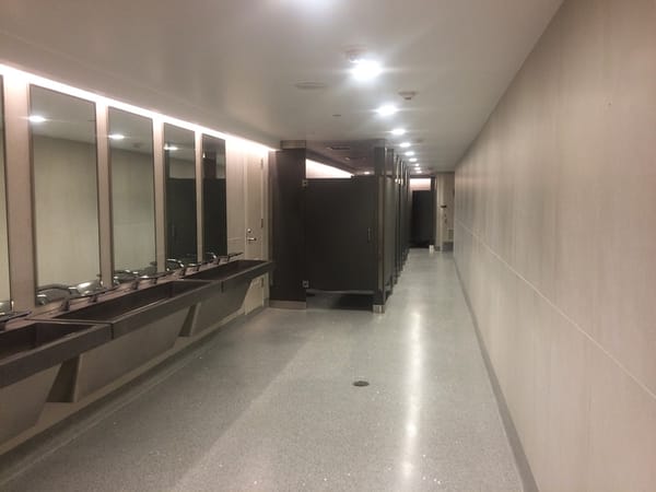 Penn Station's Refreshed Restrooms