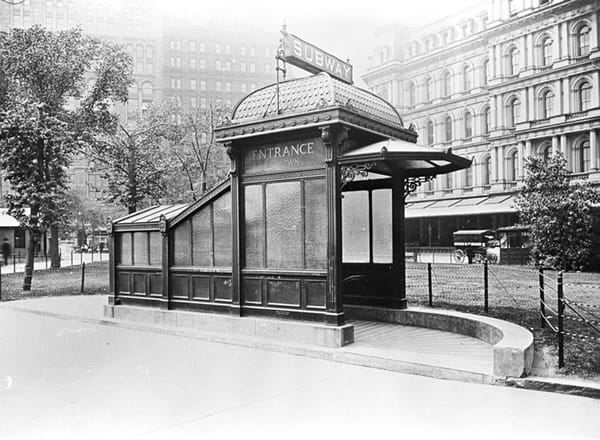 Remnants of Former City Hall Subway Station Are Still Visible in City ...
