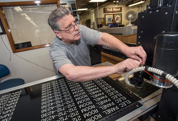 Inside the MTA Transit Sign Shop That Makes All of NYC's Subway Signage ...