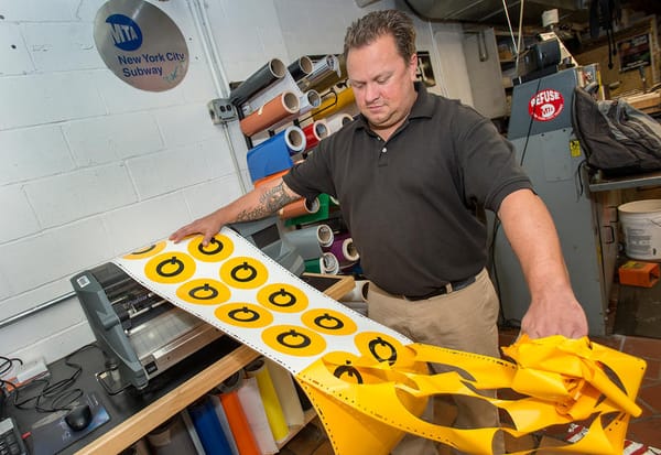 Inside the MTA Transit Sign Shop That Makes All of NYC's Subway Signage ...