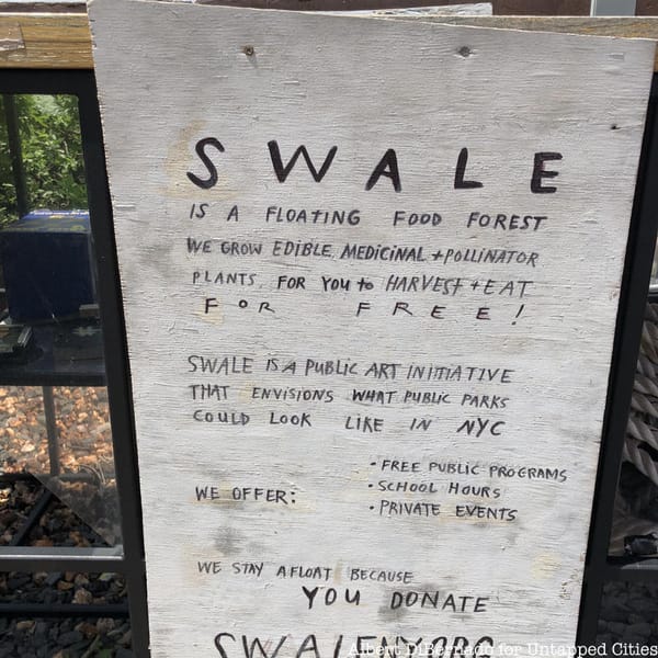 Photos of Swale, the Floating Food Forest Now at Brooklyn Army Terminal ...