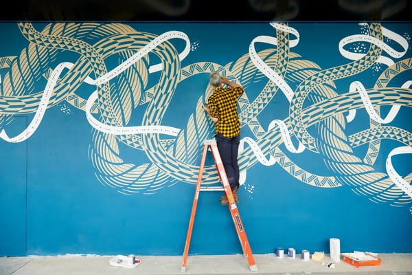 First Look at New Murals Inside Dock 72 at the Brooklyn Navy Yard ...