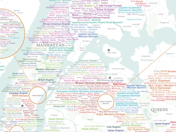Fun Maps: NYC is Most Linguistically Diverse Urban Area in the World ...