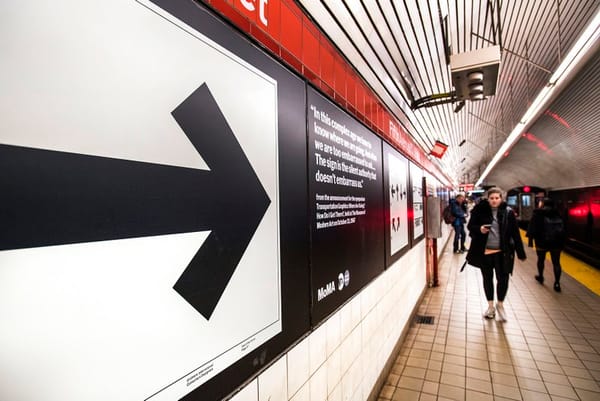 New Exhibit In Midtown Subway Station Showcases Graphic Design of NYC Transit System - Untapped ...