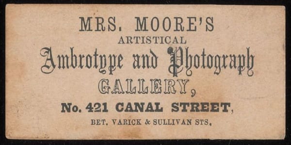 Meet Matilda Moore, Female Photographer of Civil War Era New Yorkers ...