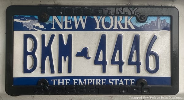 The History of the New York License Plate - Untapped New York