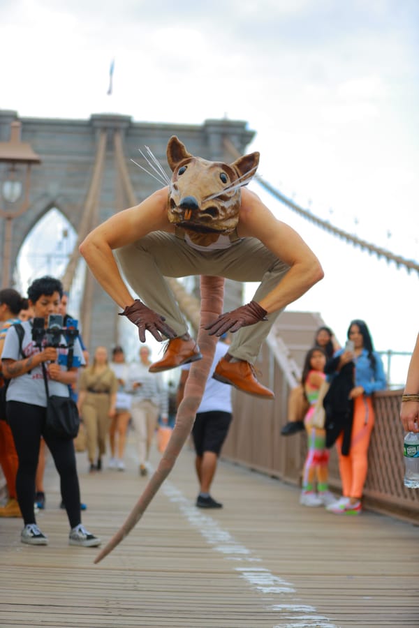 Meet Buddy the Rat, a Rambunctious Viral Street Performer in NYC ...