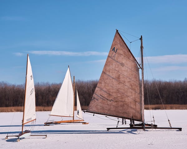 Ice Yachting on the Hudson, A Winter Pastime of FDR - Untapped New York