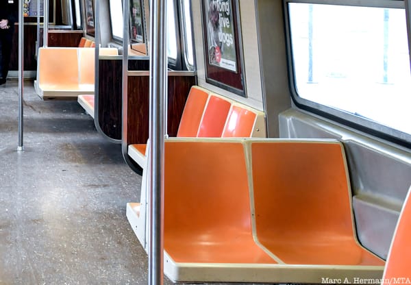 An Ode to NYC's Orange Subway Seats - Untapped New York