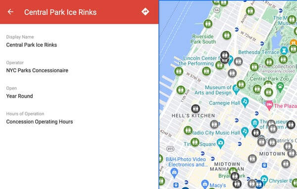 See All NYC Public Bathrooms on Google Maps - Untapped New York