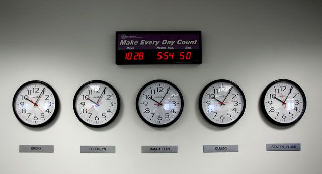 New York City's 5 Time Zones (According to the Mayor's Office)