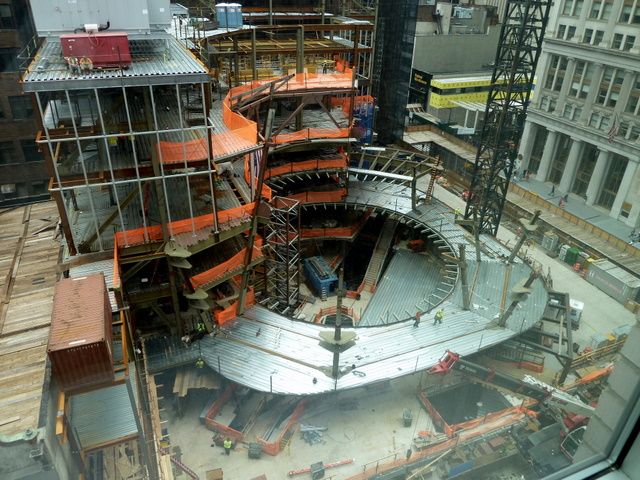 Progress on the New Fulton Street Transit Center
