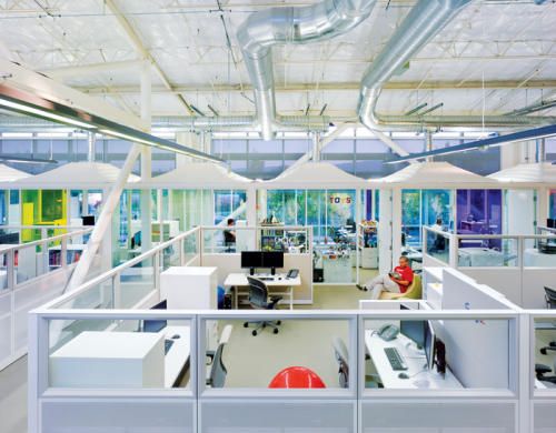 Googleplex, Mountain View: Designing Interior Spaces at an Urban Scale