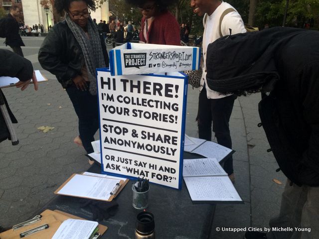 The Strangers Project Hits Up NYC's Washington Square Park - Untapped ...