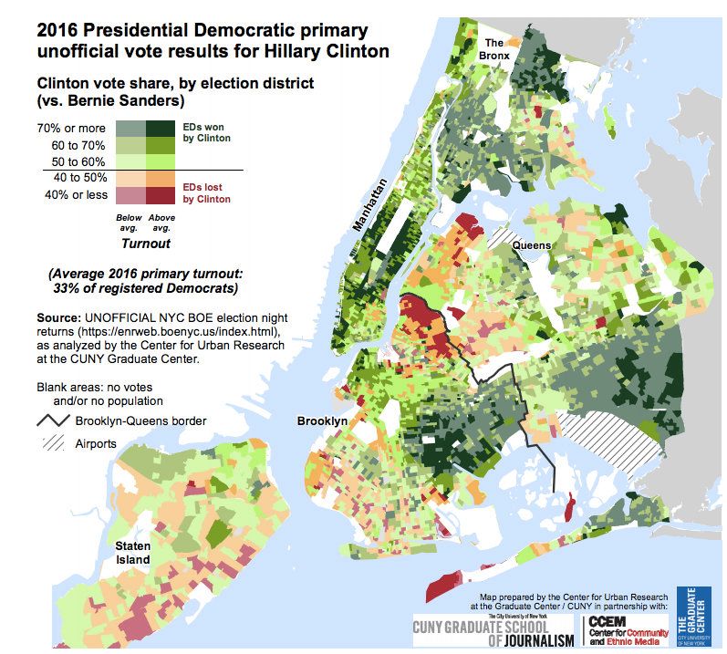 Fun Maps: NYC Primary Election Results, Mapped for Republican and ...