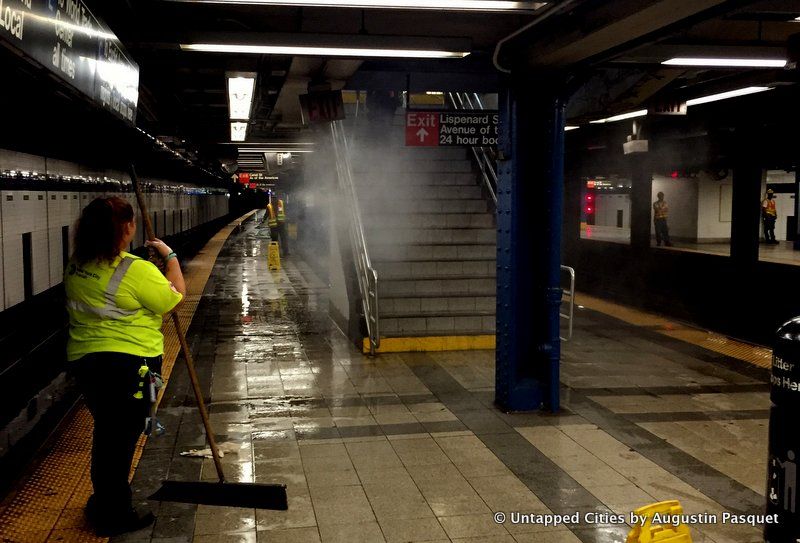 Cities 101: How Do NYC Subway Stations Get Cleaned? Powerwashing ...
