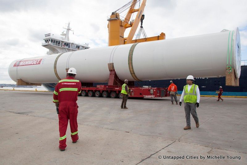 500 Ton Legs for the New York Wheel on Staten Island, World's Tallest ...