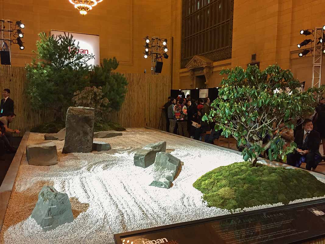 Catch a Japanese Zen Garden Inside Grand Central Terminal for Japan ...