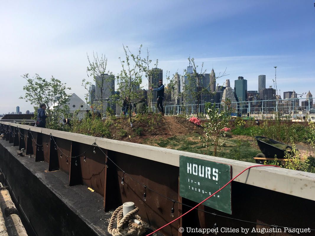 Swale, the Floating Food Forest on a Barge Opens at Brooklyn Bridge ...