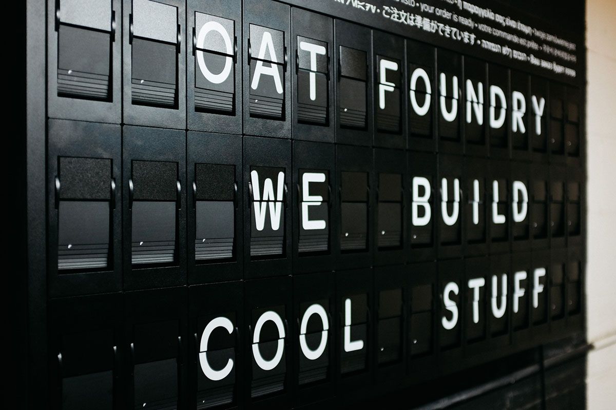 Oat Foundry Will Make You an Old School Split Flap Board - Untapped New ...