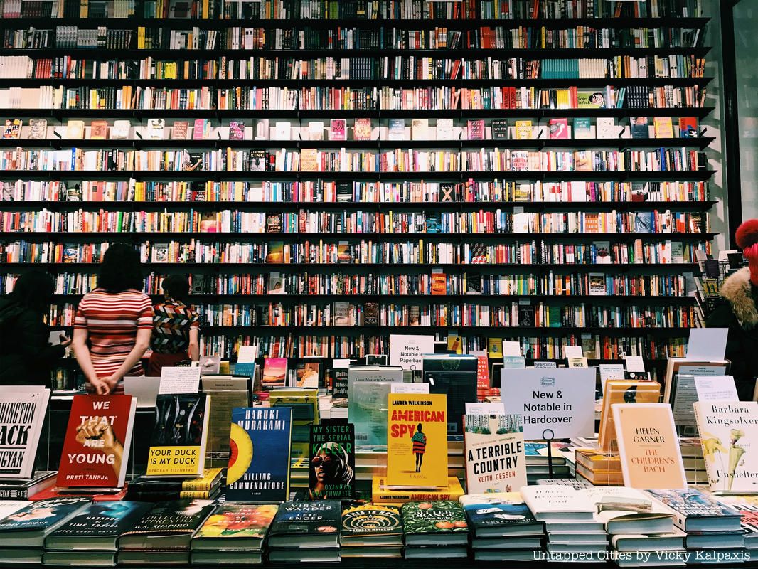 Inside the New Center for Fiction in Brooklyn, A Bookstore, Cafe ...